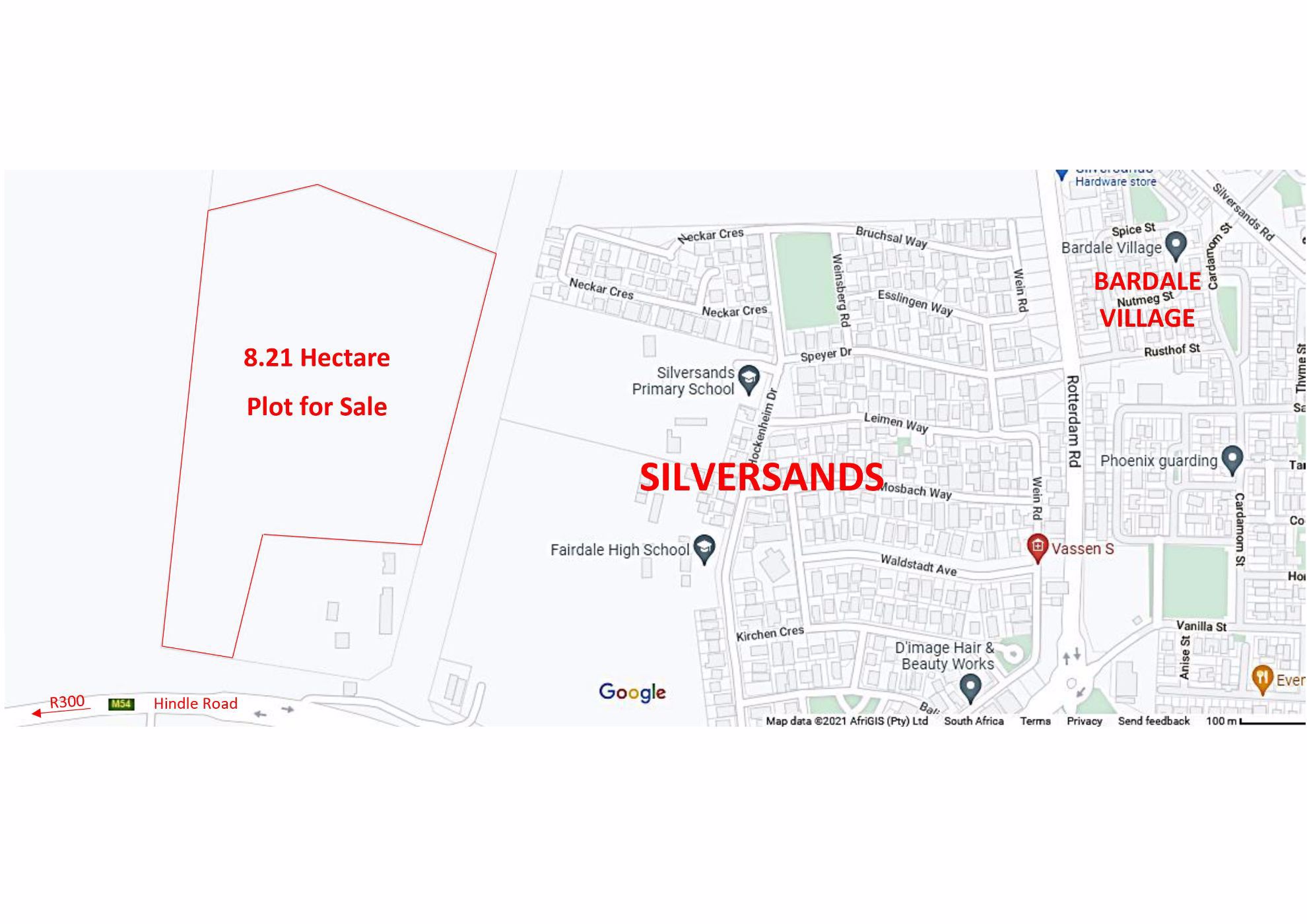 8.21 hectare Vacant Land For Sale | High Gate (Blue Downs) | 1KV1552605 ...